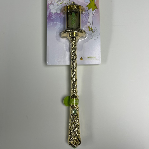 Disney | Toys | Disney Parks Tinkerbell Wand Fairy Gold 4 Light Up ...